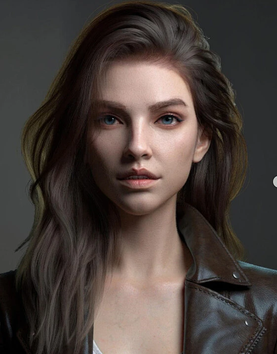 realistic character-花瓣网