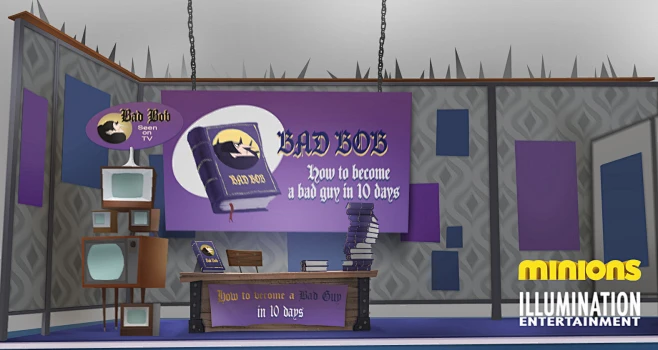 欧美Q版室内场景原画来自cgbook.cn (901)-花瓣网