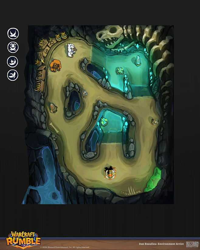 WarCraft Rumble Apes of Wrath Concept-花瓣网