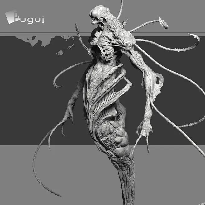 【pugui游戏】11期精品班高模作品-花瓣网