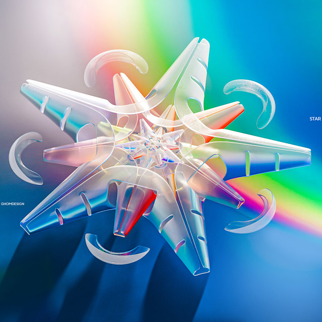 3D digital art Render