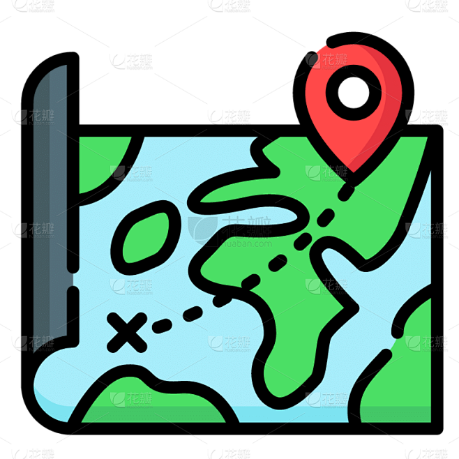 ICON-矢量定位位置图标4