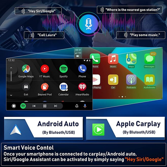 Amazon.com: [2+32G] Android 11 Car Stereo for Honda Accord 2003-2007 with Apple Carplay&Android ...