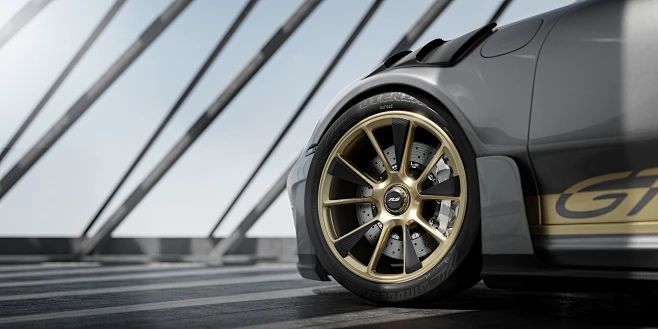 PORSCHE 911 994 GT3RS | CGI :: Behance-花瓣网