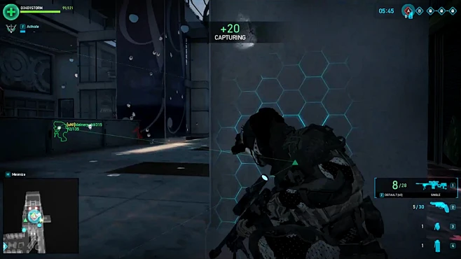 UI video game Interface online HUD AR futuristic Scifi ubisoft Military-花瓣网