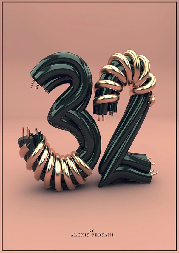 32@C4D-花瓣网