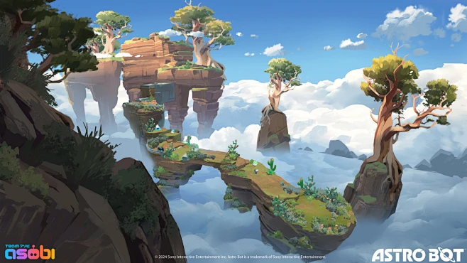 Astro Bot Concept Art -花瓣网