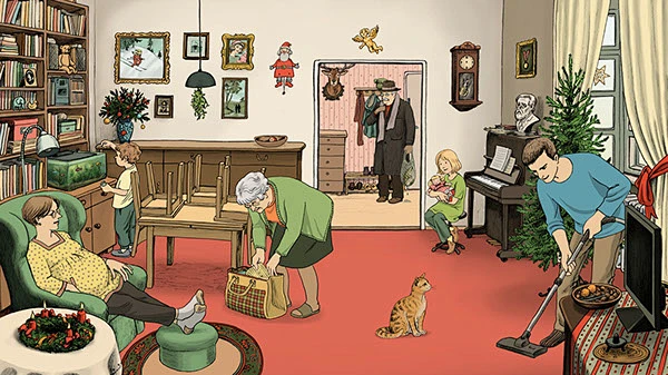 Advent calender 2014 : Advent calender for Czech TV - 2014-花瓣网