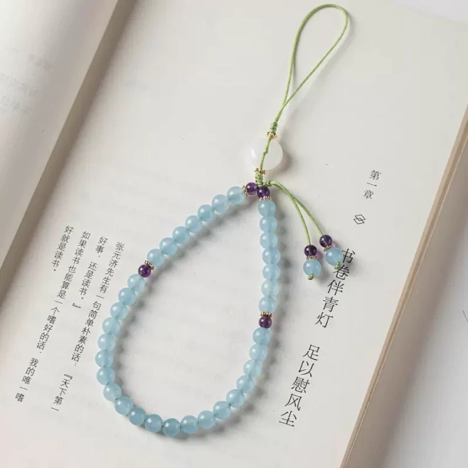 琼睿原创水晶手机挂绳小清新短款手腕绳挂件女款天然玉髓玛瑙手机链挂饰cdd相机挂绳手机壳防丢绳子精致挂件-tmall.com天猫-花瓣网