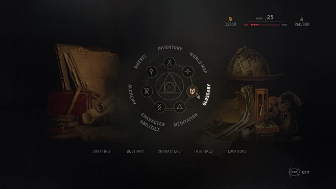 Witcher 3—UI & Gwint Redesigned : Redesign of Witcher 3 the game UI ...