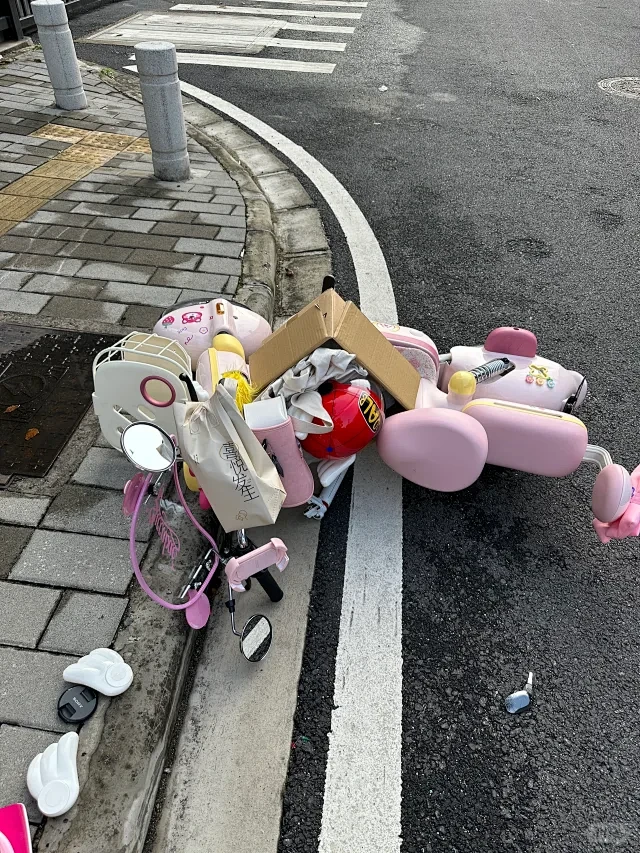 电瓶车摔了 - 小红书搜索-花瓣网