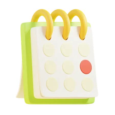 Calendar 3D Icon