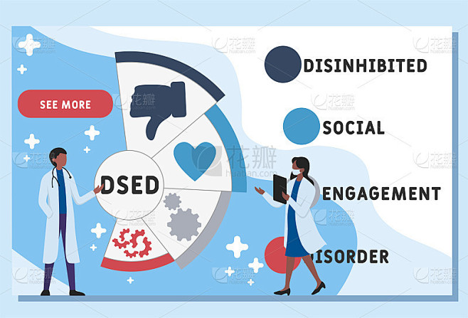 DSED - disinhibition Social Engagement Disorder的缩写