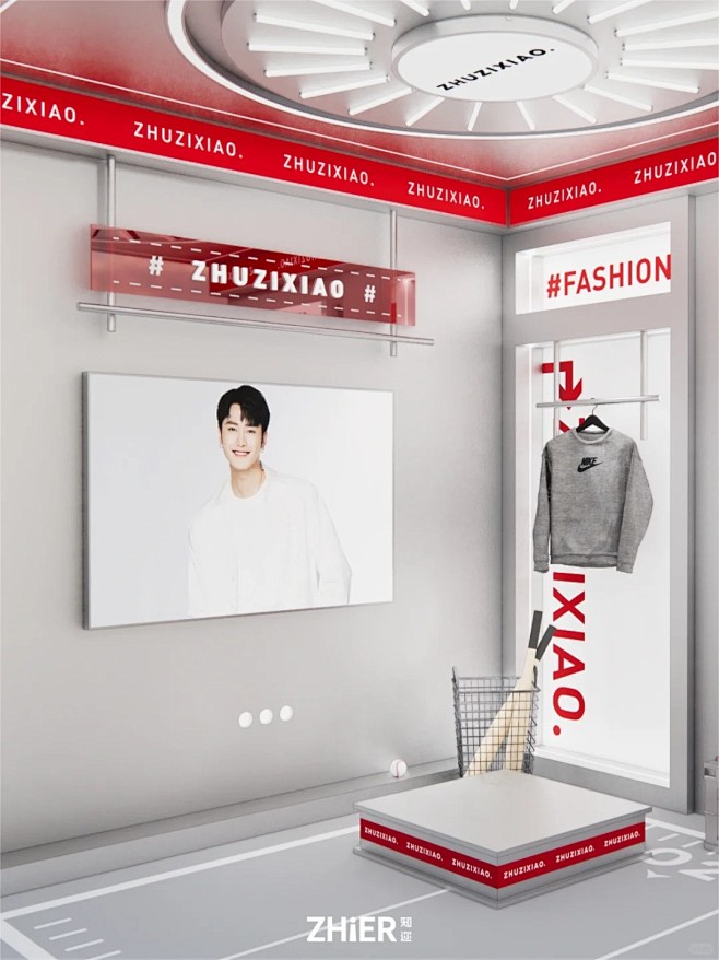 直播间设计 _ 工业风时尚潮流服装空间_2_ZHiER知造局 直播设计_来自小红书网页版