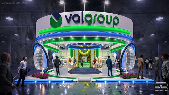【Valgroup】展台设计分享 – 52展览设计-花瓣网