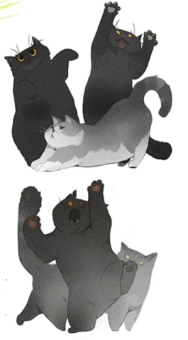 ArtStation - CATS, YING SHI-花瓣网