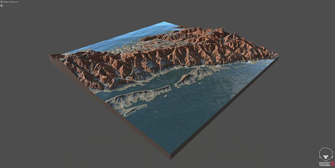 Terrain practice-花瓣网