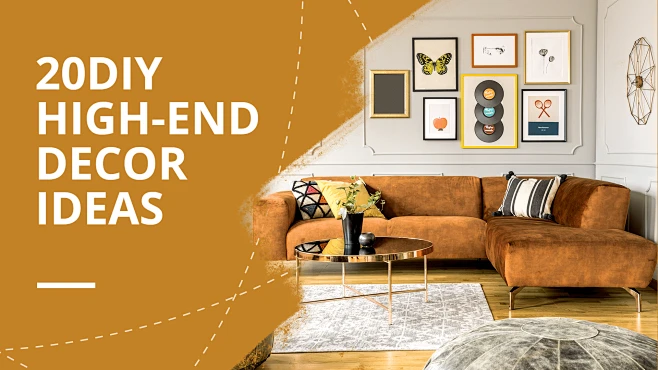 Simple Creative Home Decor YouTube Thumbnail素材-花瓣网