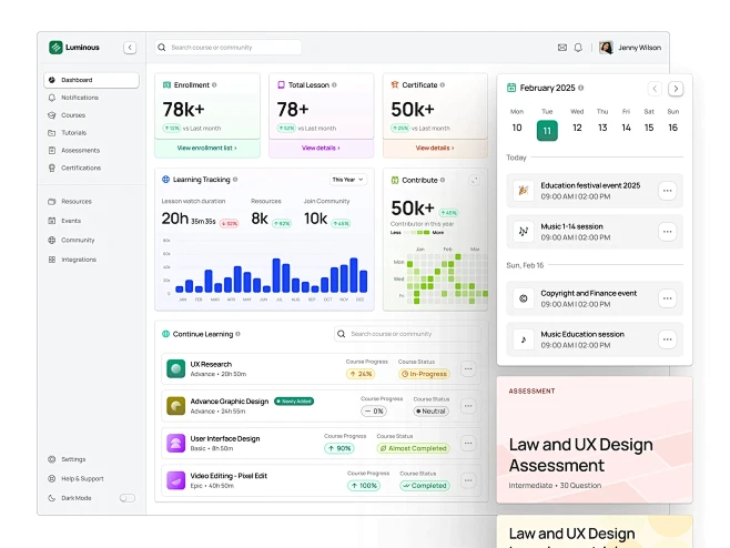 edtech dashboarddesign educationtechnology UI/UX Figma design AcademicManagement Webappdesign ...