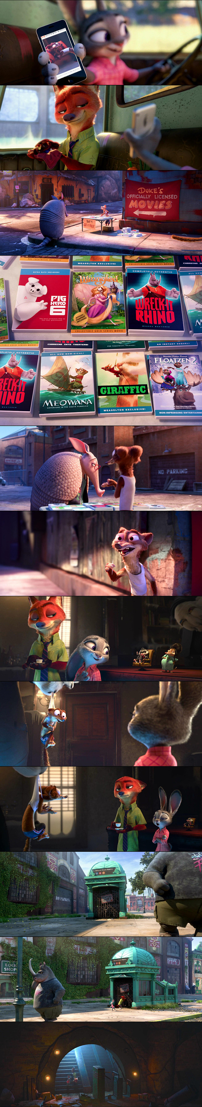 【疯狂动物城 Zootopia (2016)】51 #电影场景# #电影截图# #电影海报# #电影剧照#