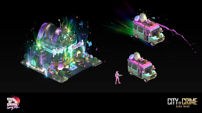 CITY OF GRIME-SCENE COMMERCIALIZATION DESIGN-花瓣网