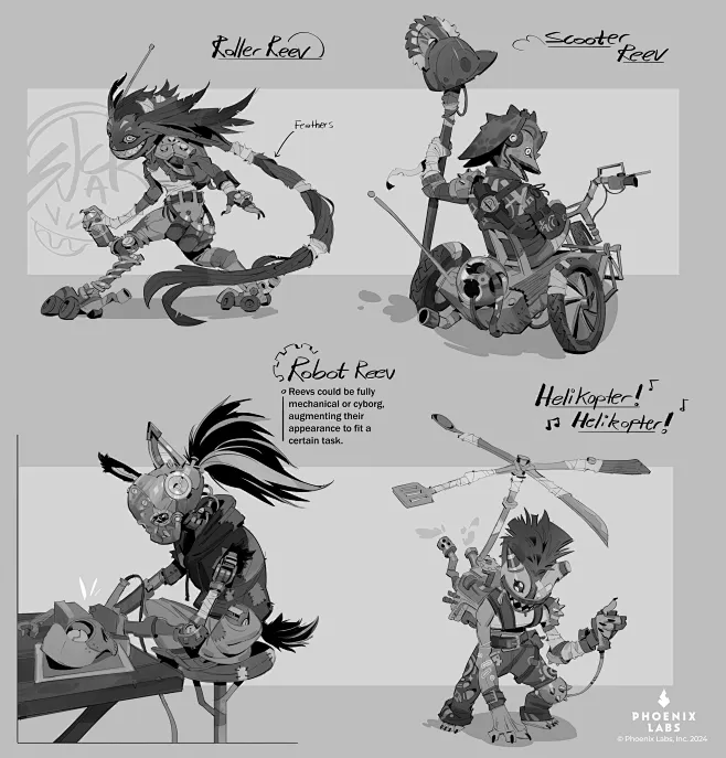 ArtStation - Project LAX (Unreleased) - Reevs Explorations-花瓣网