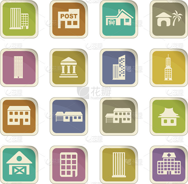 建筑体,图标集,城镇,图像,工业,矢量,窗户,工厂,屋顶,居住区