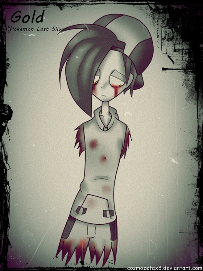 Gold (Pokemon Lost Silver) by cosmozetax8 on deviantART-花瓣网