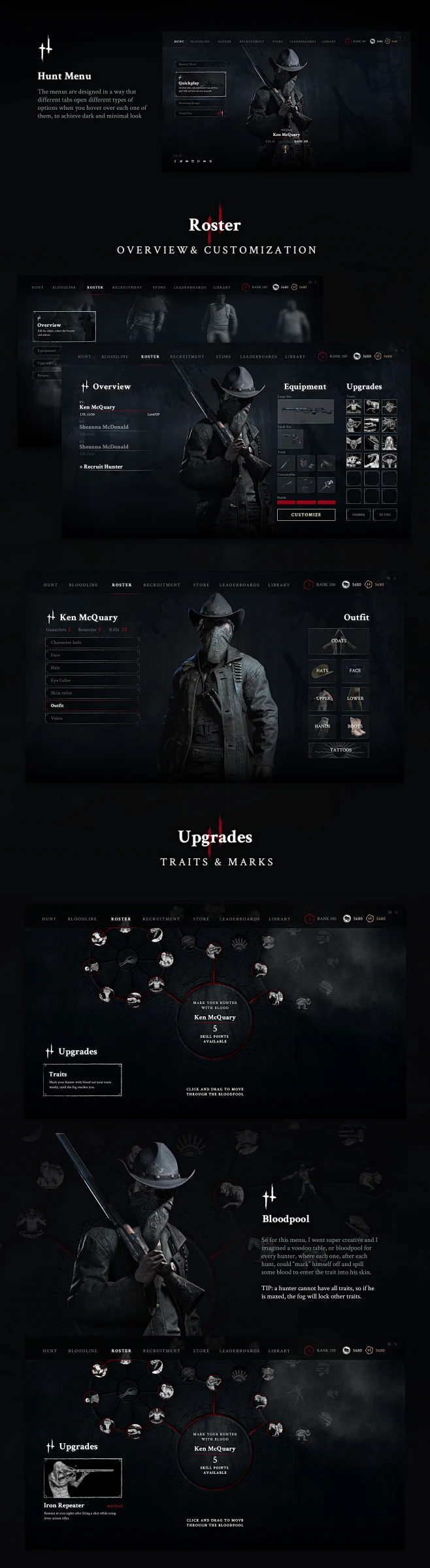 Hunt: Showdown. Game UI & progression system : Hunt: Showdown is a ...