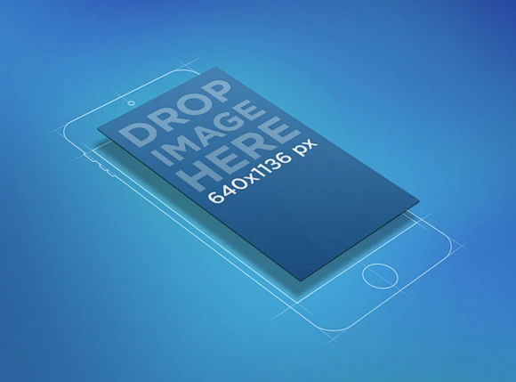 Sketched iPhone 6 Mockup - Product Mockups-花瓣网