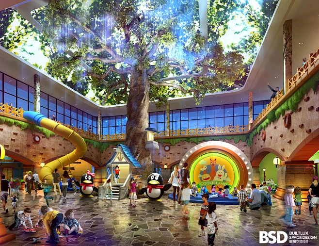 BSD壹晟空间设计 children's design Children's playground Playground Playground ...
