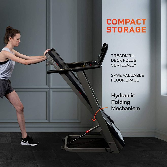 Amazon.com : Lifepro Pacer Folding Treadmill for Home - Smart Motorized ...