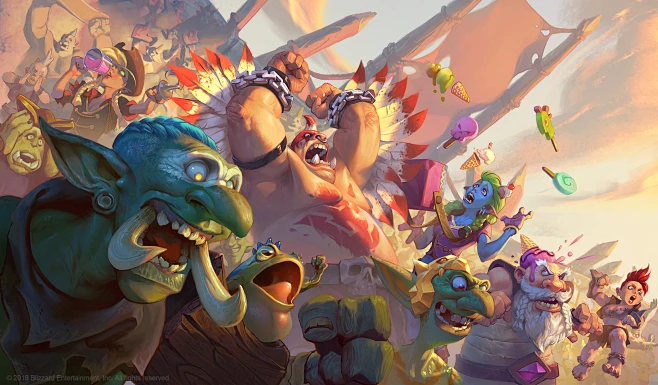 Rastakhan's Rumble Cinematic, Will Murai : I painted one of the shots ...