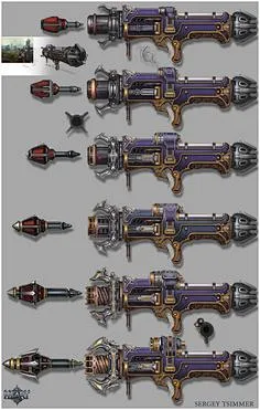 其中包括图片：rocket launcher ver2 by TsimmerS on DeviantArt-花瓣网