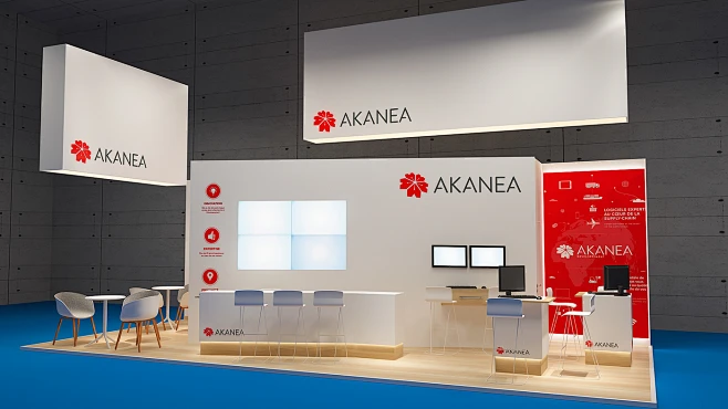 AKANEA Booth design-花瓣网