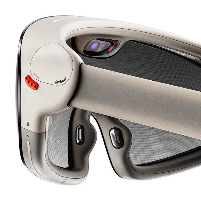 VR HEADSET augmented reality industrial design product concept design keyshot product design 3d ...