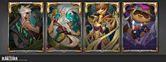 Legends of Runeterra - Characters Card backs-花瓣网