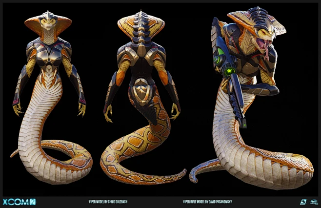 and breasts. Why are any XCOM 2 Vipers here? They're a total joke ...
