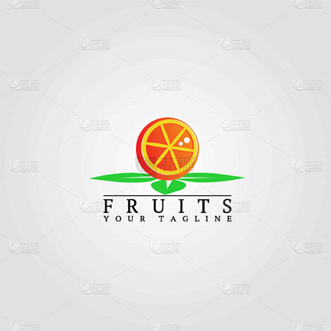 fruits logo template logo for business corporate