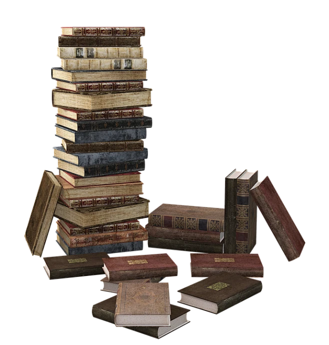 Book, Book Stack, Stacked, Books, Literature, Read-花瓣网