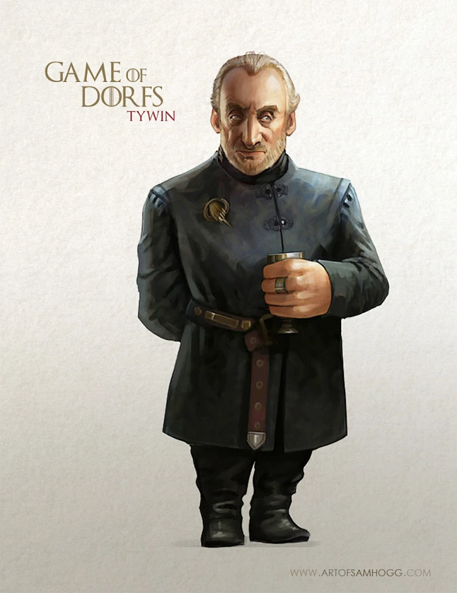 Game of Dorfs, Sam Hogg : Some daft fanart of Game of Thrones, that ...