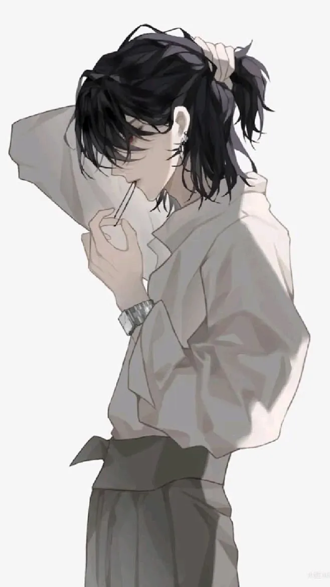 Poses Anime, Cool Anime Guys, Digital Art Anime, Anime Poses Reference ...