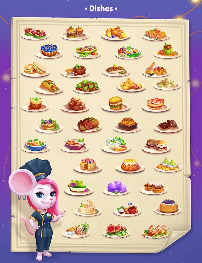 casual casual game Character design cooking Game Art game ui mobile ...