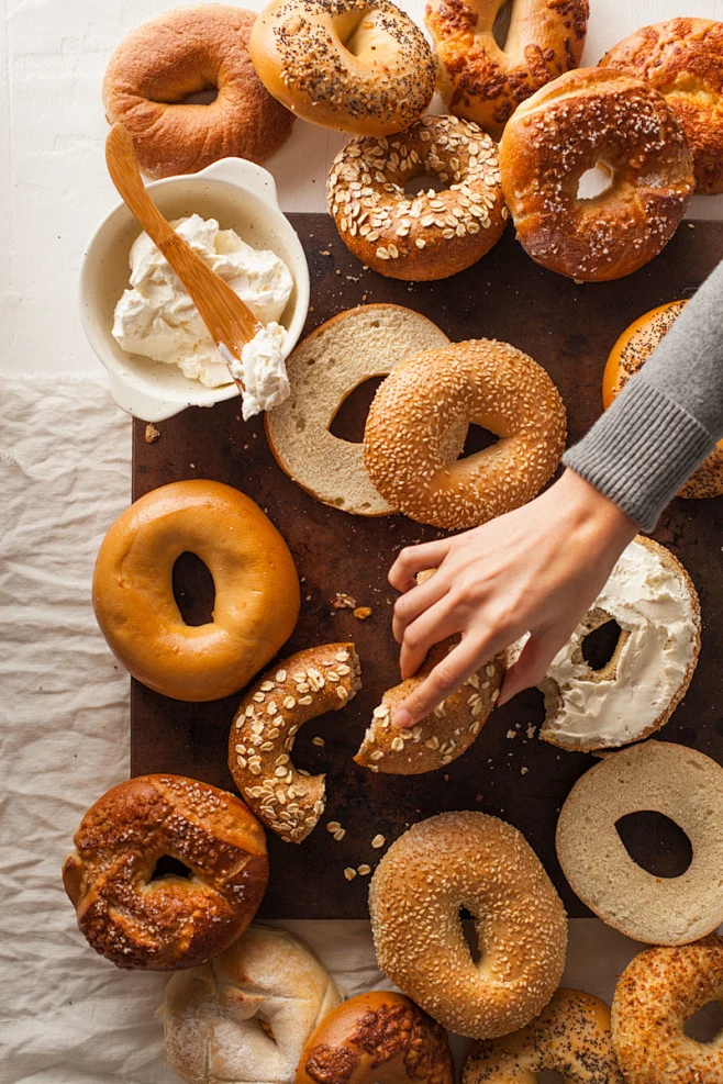 FOOD: Bagels with Lox : Editorial food photography.-花瓣网