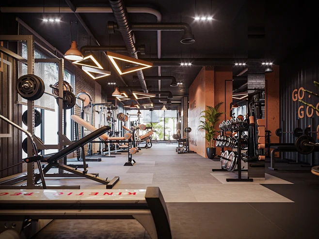 GYM DESIGN-花瓣网