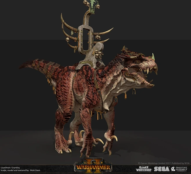 Total War: Warhammer- Deathclaw, Matthew Davis : Creature from Total ...