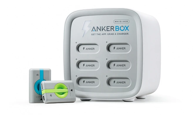 Anker Box共享充电盒 - 太火鸟-B2B工业设计与产品创新SaaS平台-花瓣网