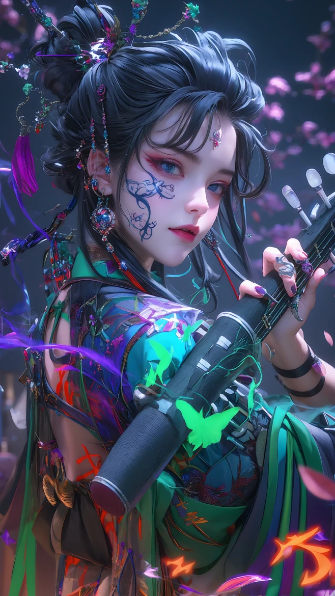 3D色系女孩(竖)-hzj(13)-花瓣网