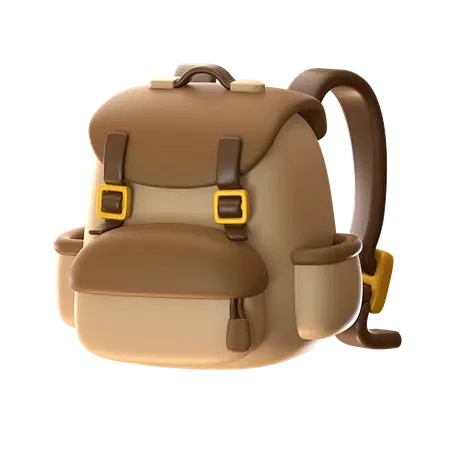 Backpack 3D Icon