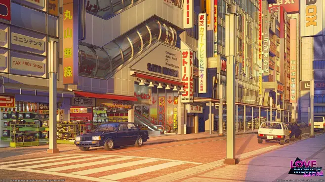 硬核战斗民族出身，却深受新海诚影响，他创造出无数味儿超正的日系治愈场景设计！-设定集-概念设定-2D插画_3D作品,微元素 - 概念场景,原画,场景 - Element3ds.com!-花瓣网